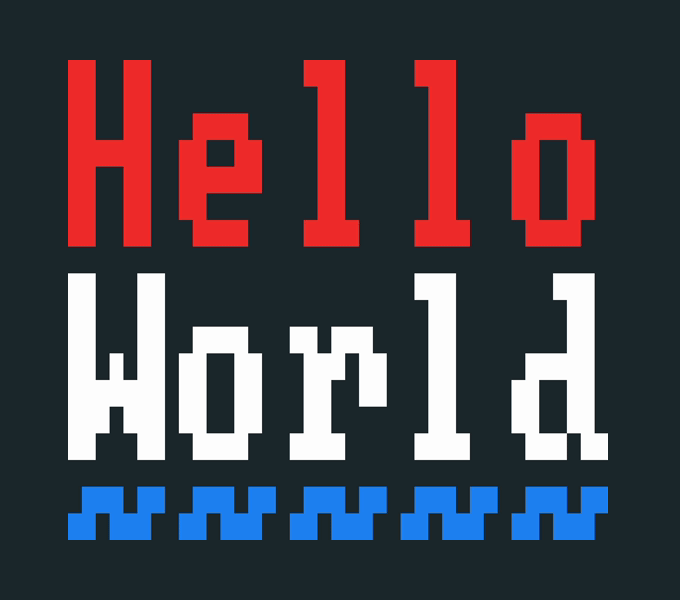 Github Joshkatui Big Text A Rust Crate For Rendering Large Text To The Terminal Using